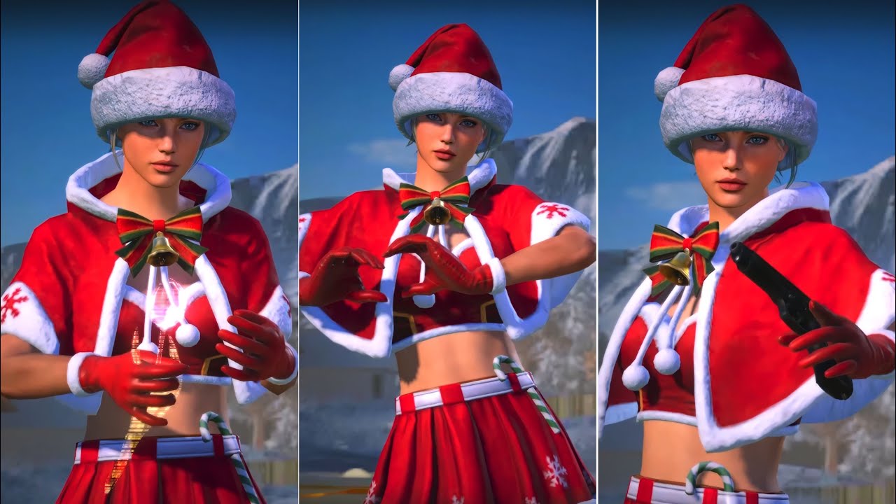 PUBG NEW CHRISTMAS MYTHIC LOBBY 😍 - CHARMING REINDEER SET ️ - EMOTES ...