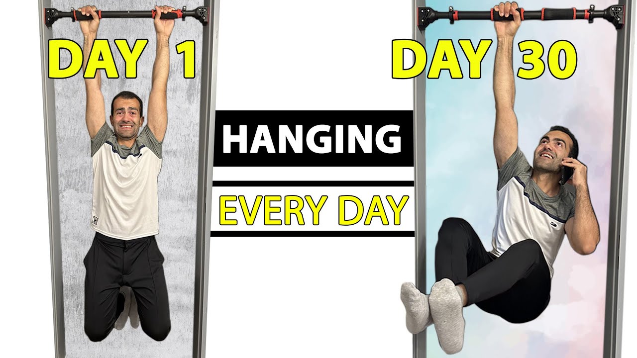 Dead Hang 5 Minutes a Day for 30 Days - Surprising Results - YouTube