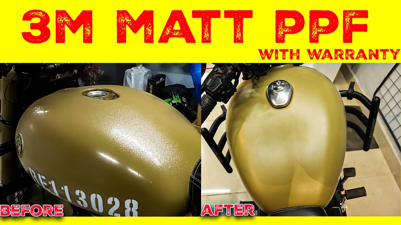 PPF For Bikes | Lamination for bikes | Cheap Bike Lamination | Bike Lamination - YouTube