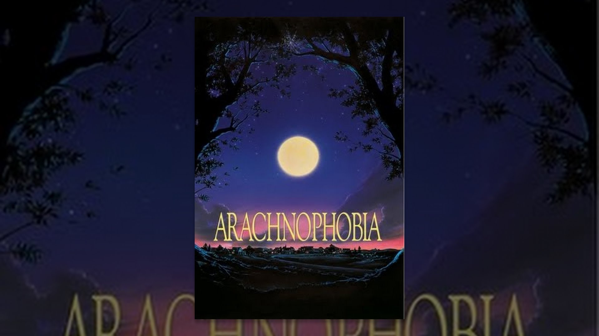 Arachnophobia Poster
