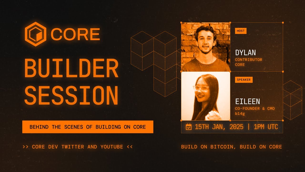 Core Builder Session with b14g - YouTube