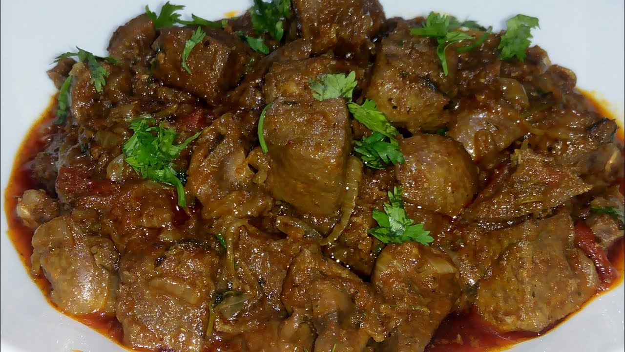 Dill gurda kaleji masala recipe - YouTube