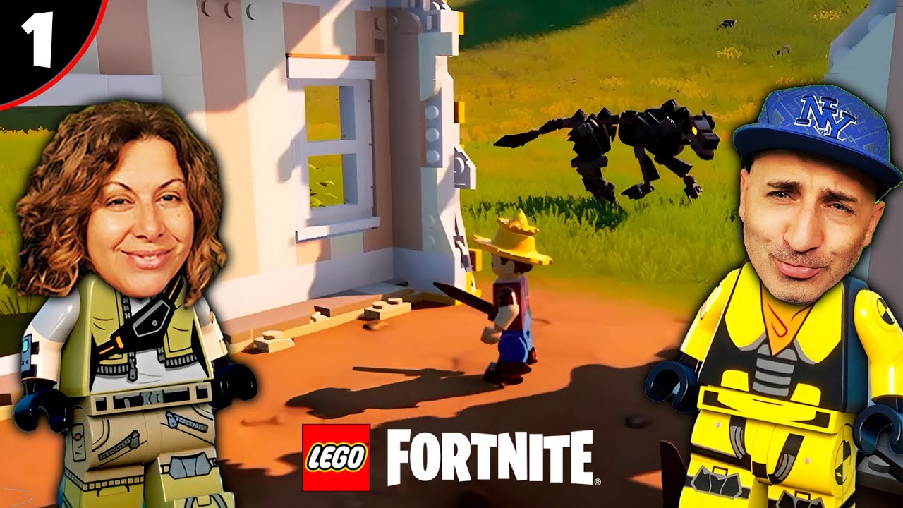 Nos ACECHAN los LOBOS en LEGO FORTNITE #1 - YouTube
