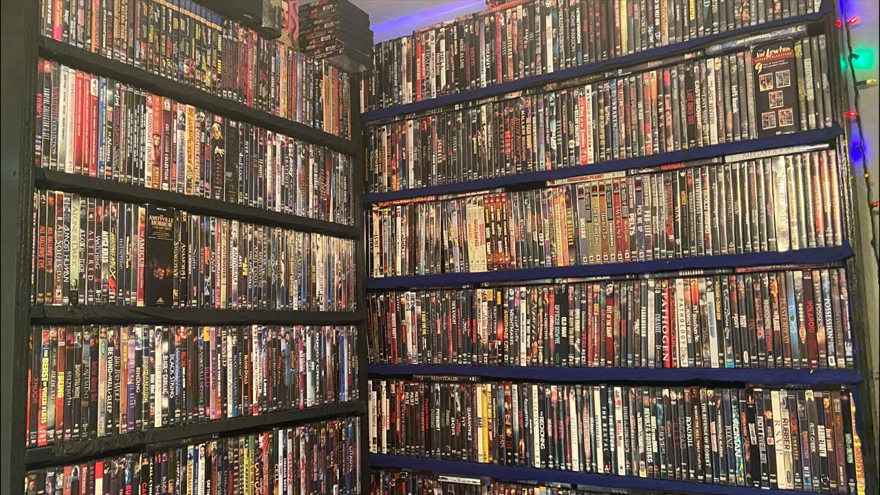 Horror DVD Collection Overview—2000+ Films! - YouTube