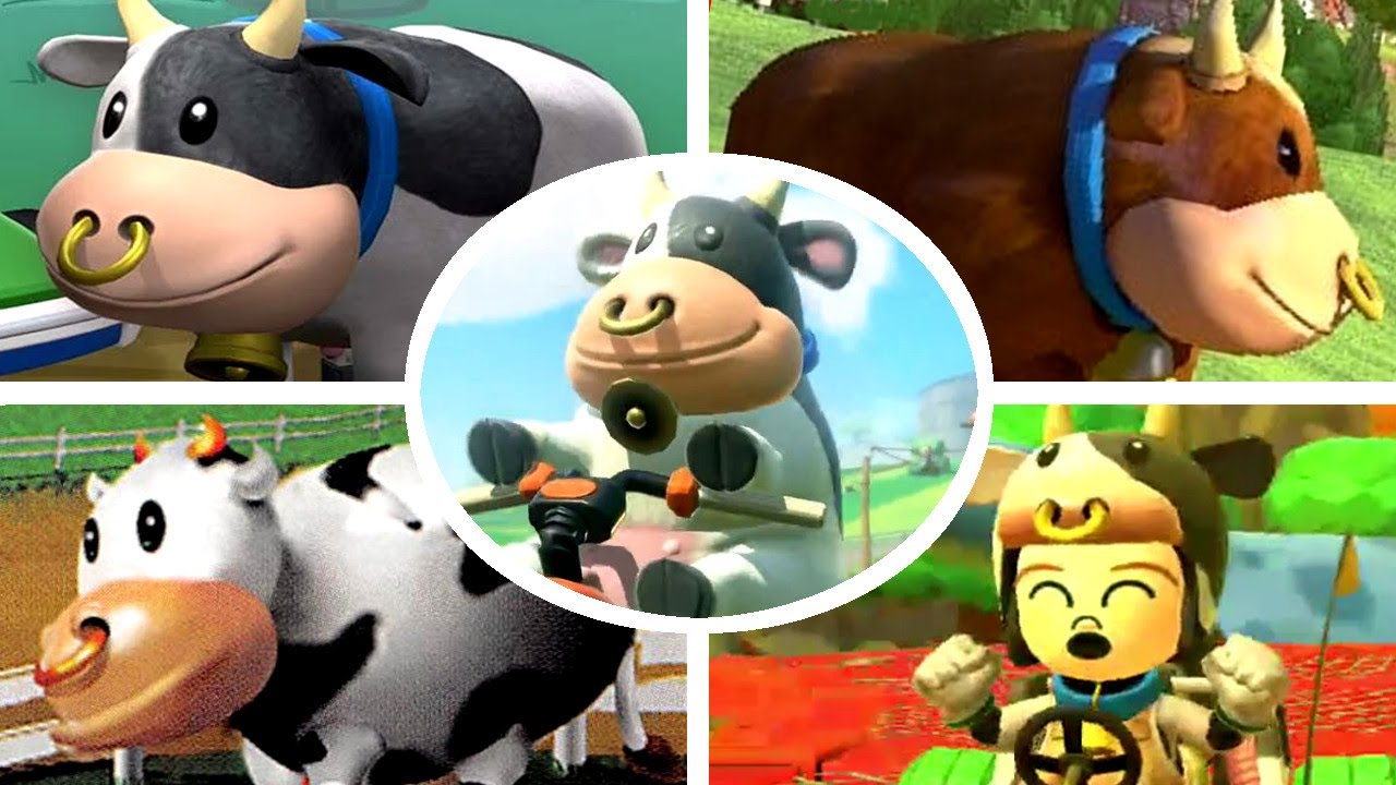 Evolution of Cow (Moo Moo) in Mario Games (1996-2025) - YouTube