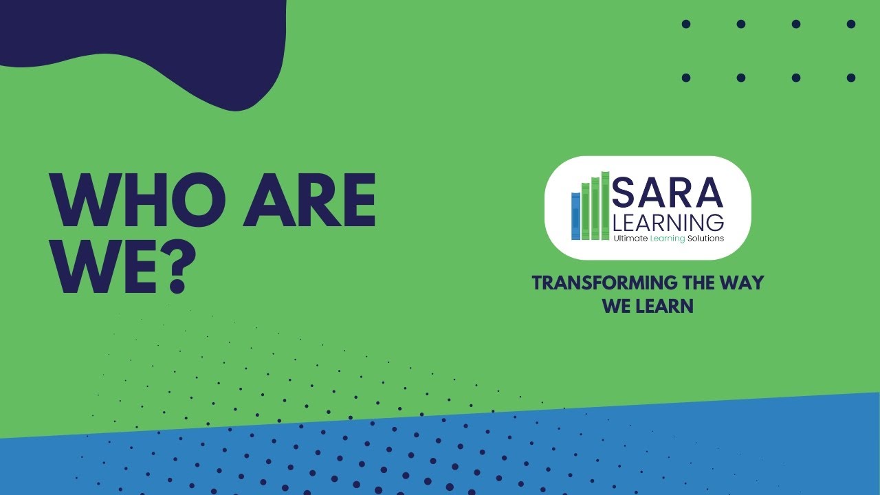 What is Sara Learning Global | What we do - YouTube