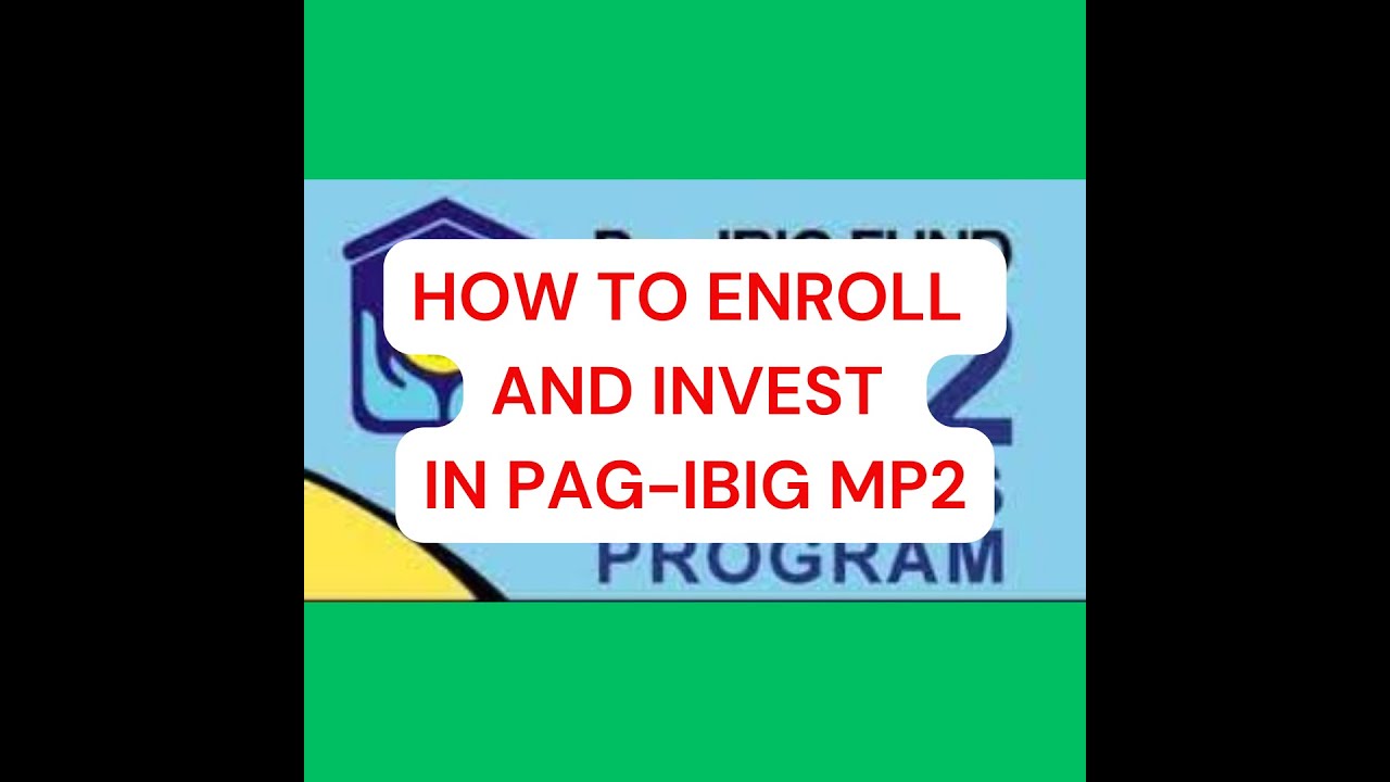 HOW TO APPLY FOR PAG-IBIG MP2 SAVING ACCOUNT ONLINE | Emelyn's Insights ...