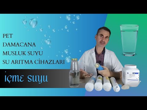 Su arıtma cihazı ve içme suyu