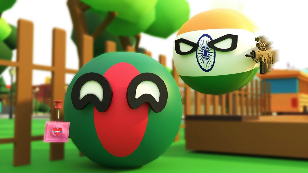 When India gets angry | countryballs animation 3D - YouTube