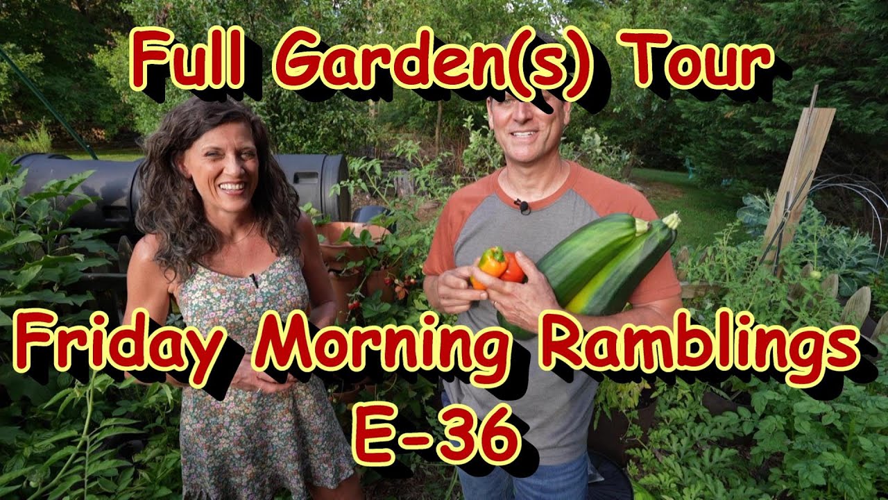 'I'm in Front of the Camera' Full Garden(s) Tour & Tips with CaliKim ...