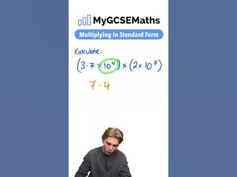 Multiplying Numbers in Standard Form - YouTube