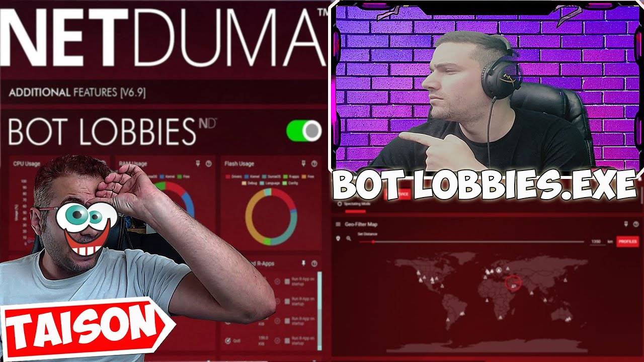 TAISONTV SE EQUIVOCA (Bot lobbies, Routers,TaisonTV) VER HASTA EL FINAL ...