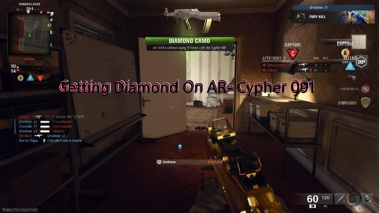 Call of Duty BO6 Getting Diamond On AR- Cypher 091 - YouTube