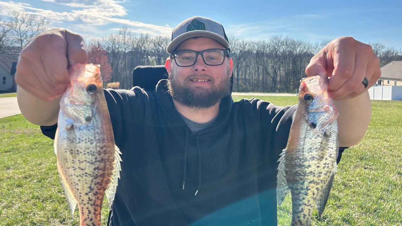 Fishing for spawning Crappie (Crappie catch, clean, cook.) - YouTube
