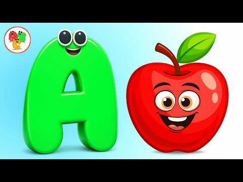 A to Z ABC Song 🔤 | Alphabet Sounds for Toddlers & Preschool Kids | A for Apple 🍎 AA Apple