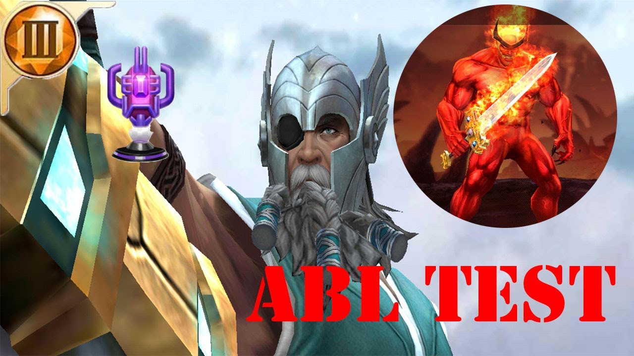 Odin abl test | Odin war of the realms | Marvel Future Fight - YouTube