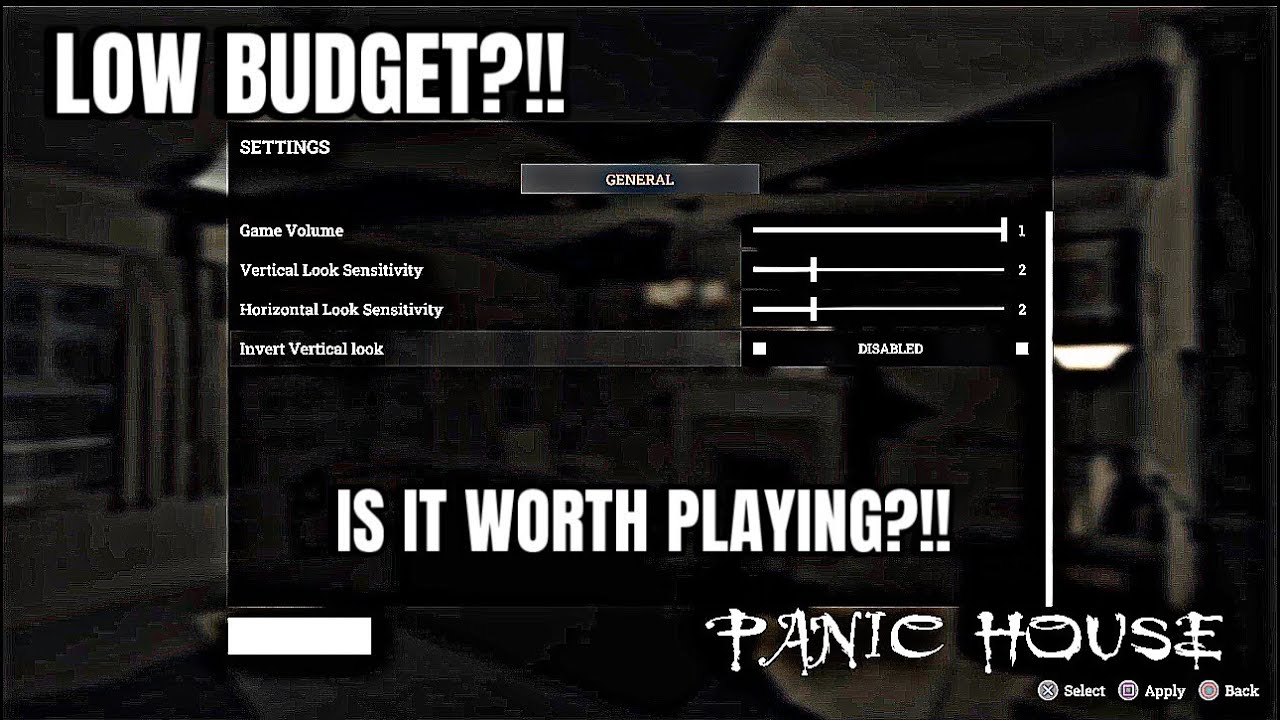 PLAYING the MOST low BUDGET horror GAME (Panic House GAMEPLAY) - YouTube