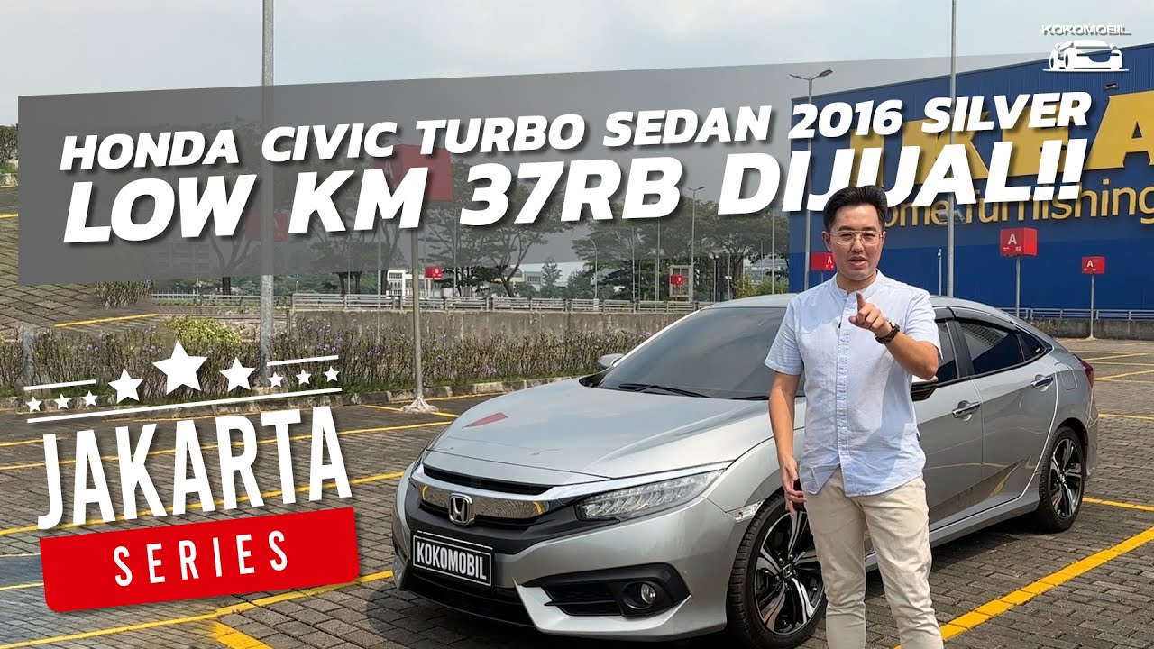 CIVIC SEDAN LOW KM 37RB DIJUAL!! - YouTube