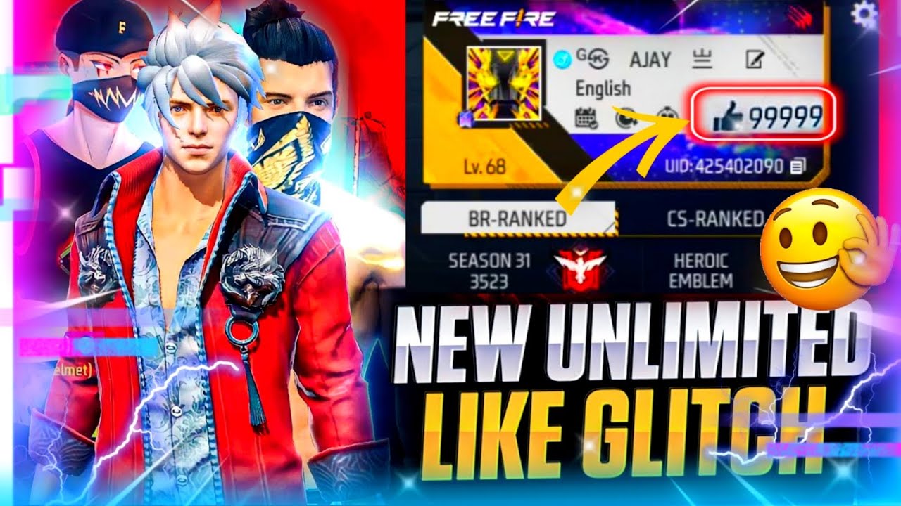 How To Get Unlimited Likes in Free Fire | Top Secret Tricks To increase ...