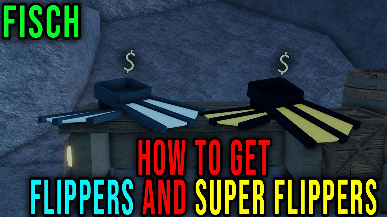 FLIPPERS and SUPER FLIPPERS LOCATION - HOW TO GET [FISCH] - Roblox ...