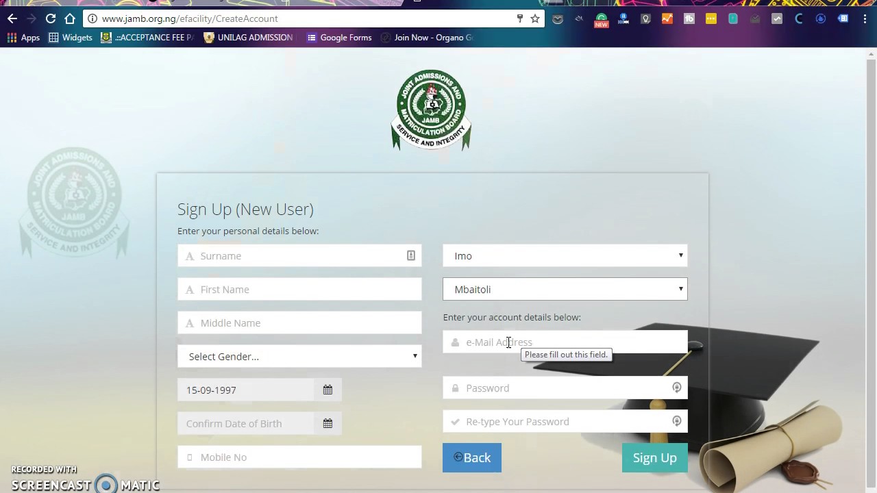 JAMB ADMISSION STATUS CHECKER PRINT ADMISSION LETTER YouTube JAMB ADMISSION STATUS CHECKER PRINT ADMISSION LETTER YouTube