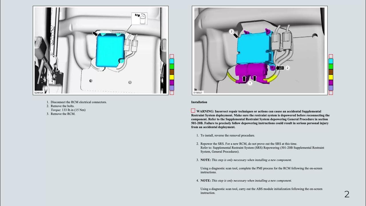 Ford F-150 13th Gen - Restraints Control Module (RCM) - YouTube