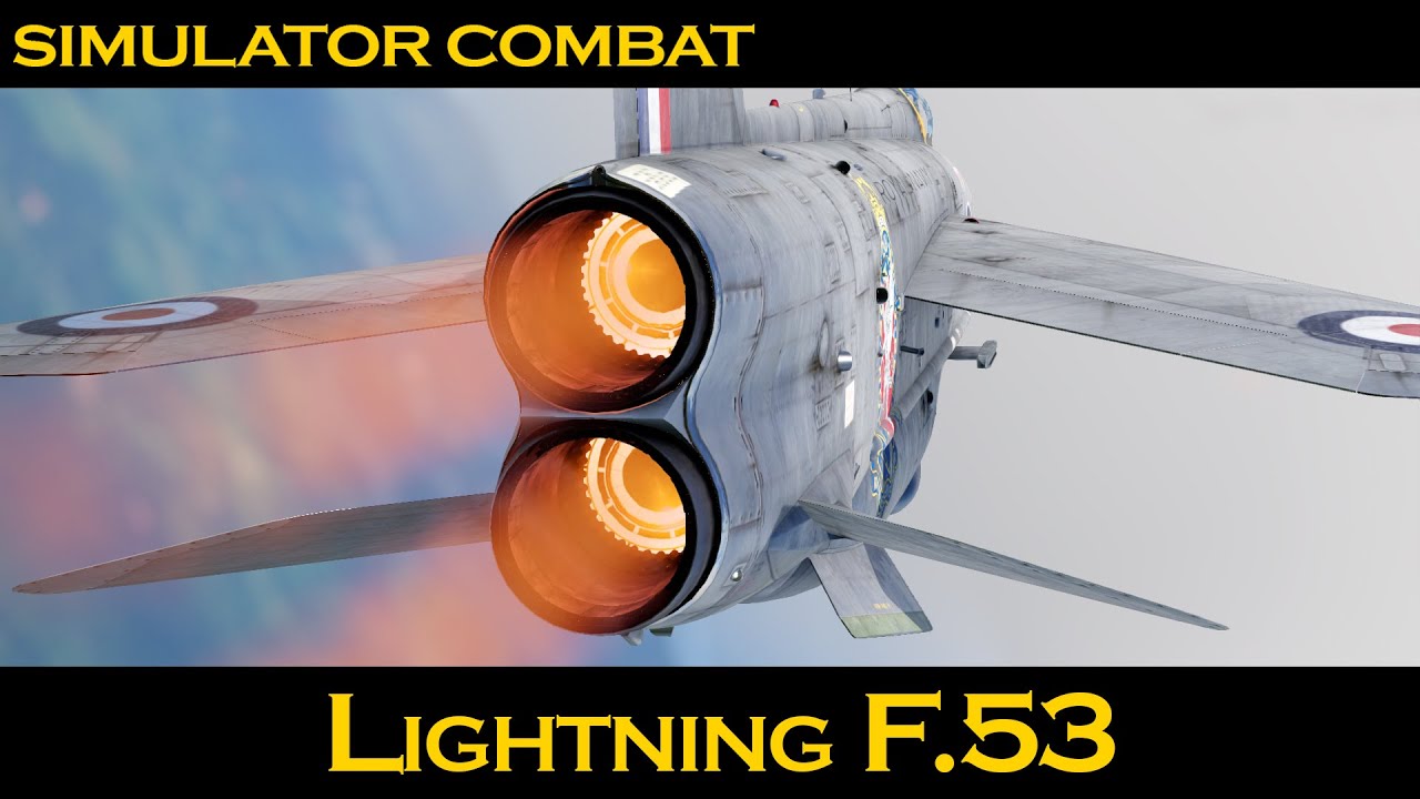 War Thunder SIM - Lightning F53 First Flight on This One - YouTube