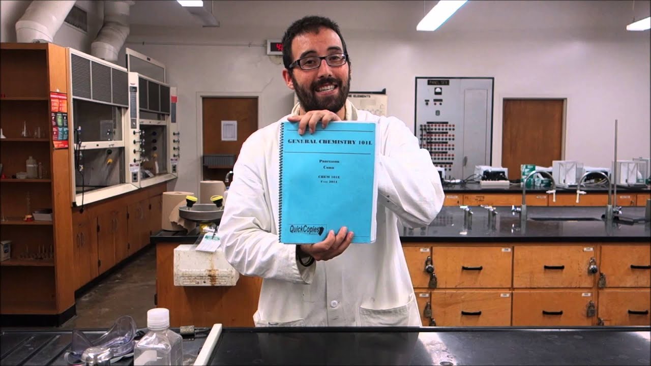 Chem 101 Experiment 9 - YouTube