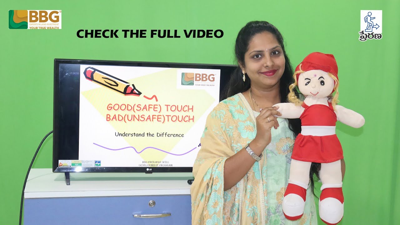 Good Touch & Bad Touch Awareness Video by Ms. Neeraja Ankapalli - YouTube