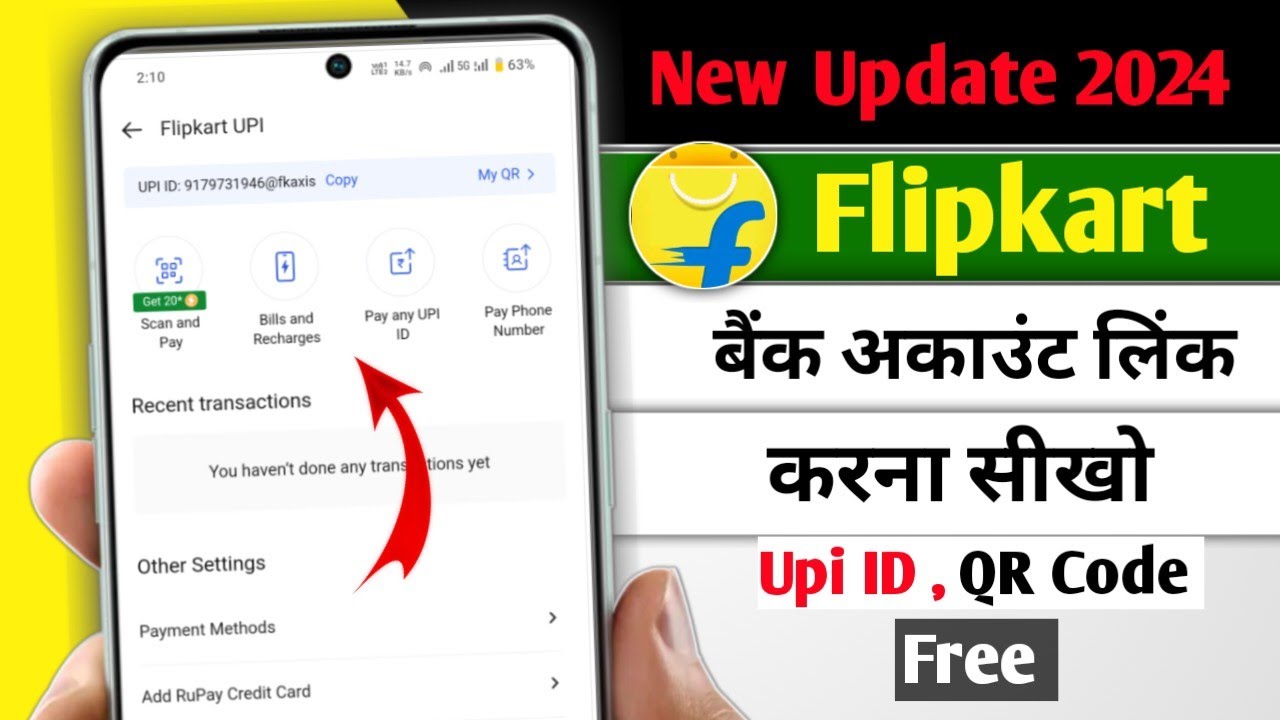 New Update Flipkart 2024 Flipkart Bank Account Link new Features How to ...