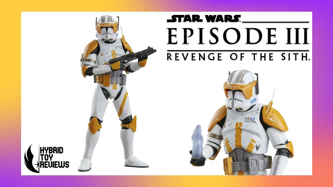 Star Wars The Black Series Clone Commander Cody Action Figure Review ...