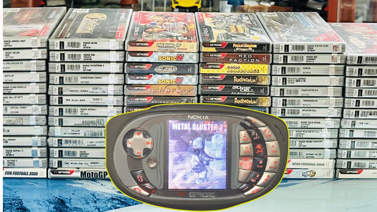 Metal Bluster 2 for N-gage - YouTube