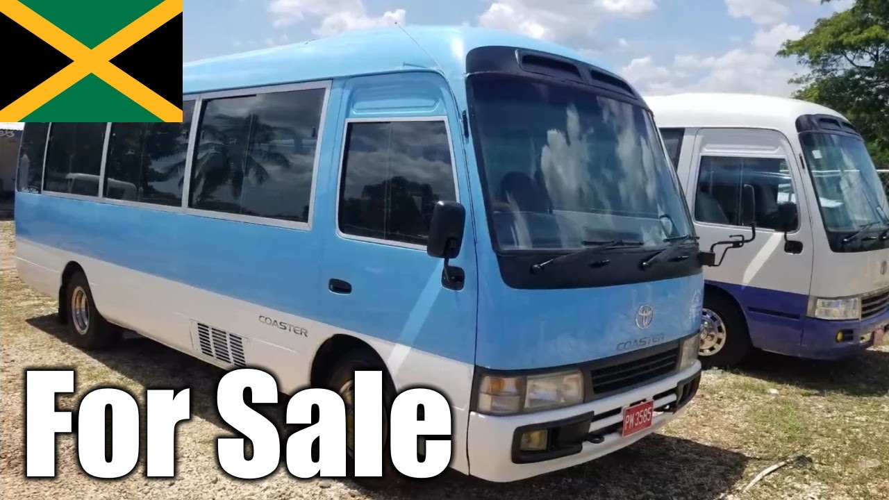 1998 Toyota Coaster Bus For Sale in Clarendon, Jamaica - YouTube