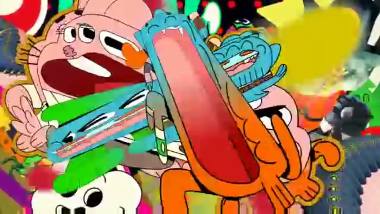 The Amazing World of Gumball Intro (Low Pitch) - YouTube