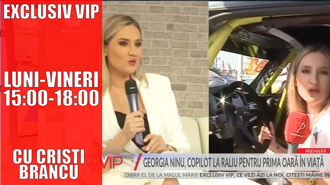 GEORGIA NINU, COPILOT LA RALIU PENTRU PRIMA OARĂ ÎN VIAȚĂ - YouTube