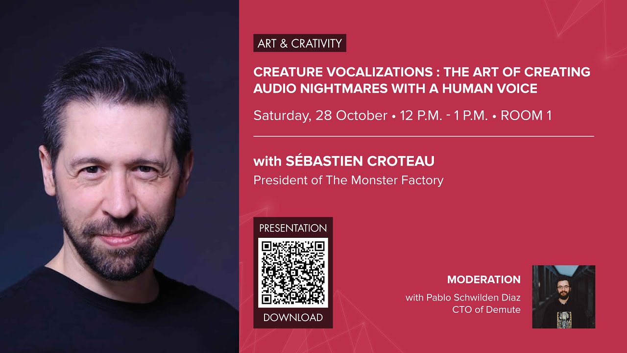 M&B23 - SEBASTIEN CROTEAU : "CREATURE VOCALIZATIONS" - YouTube
