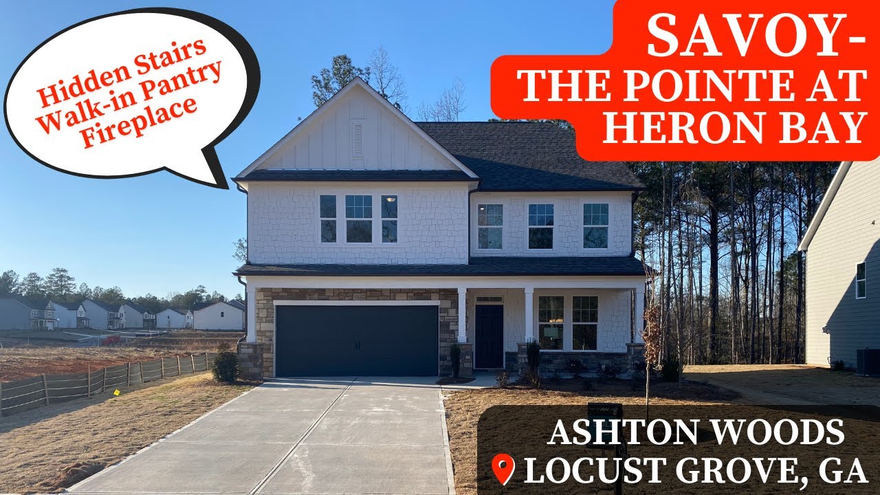 Luxury Living in Locust Grove | Ashton Woods | Home Tour | Savoy Plan ...