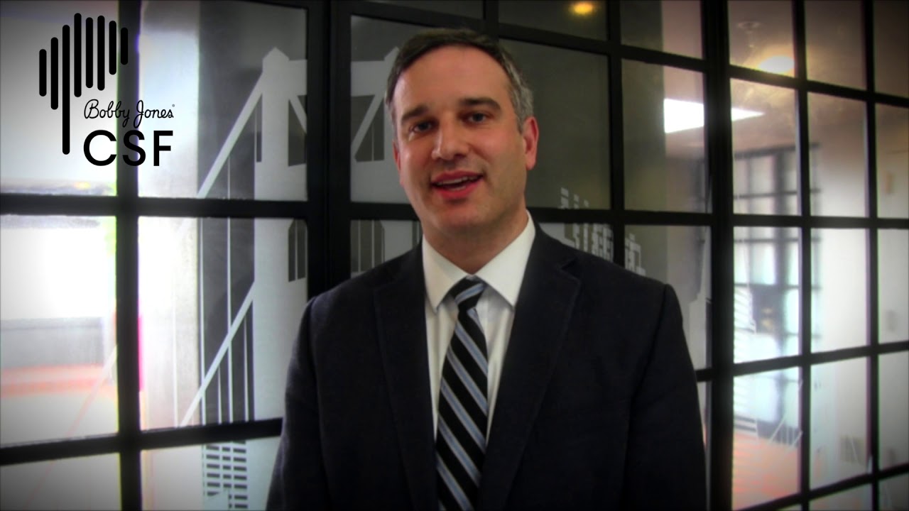 Bobby Jones CSF Testimonial Eric Jackson, MD - YouTube