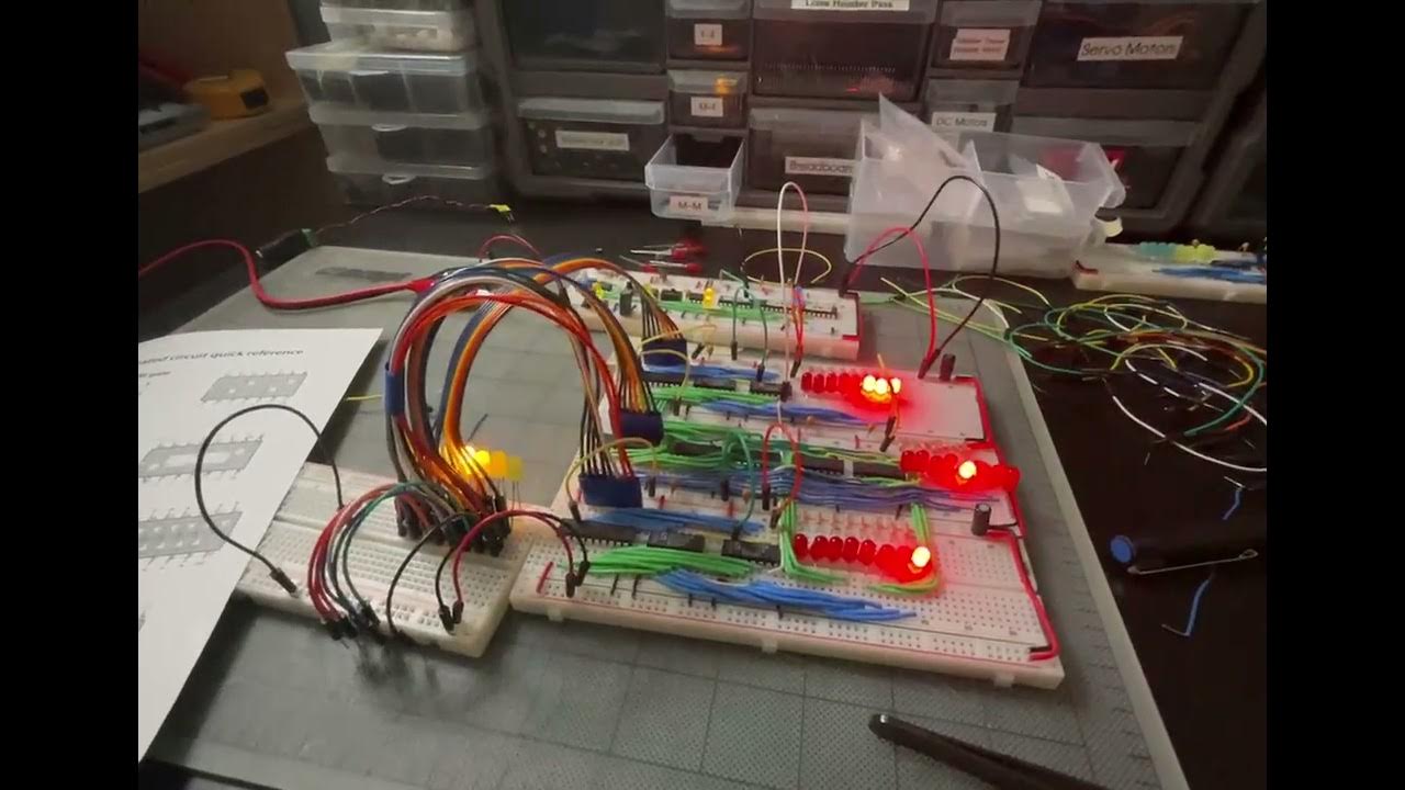 Testing the ALU | Ben Eater 8-bit Computer - YouTube