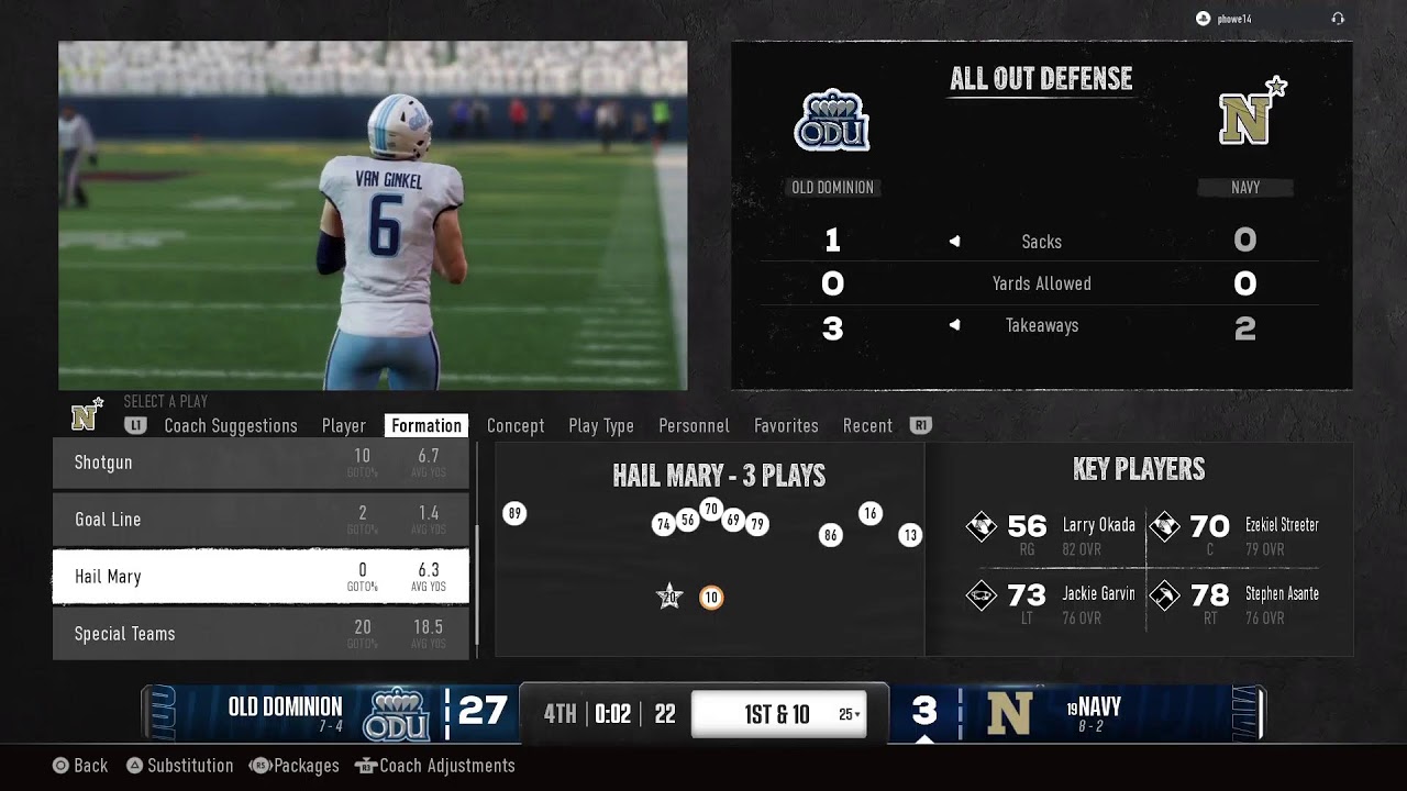 Navy vs ODU - YouTube