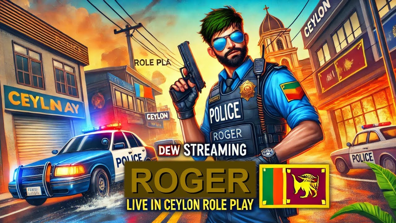 🔴Bike පැදලා MD යමු | Roger Hogan | LSPD | CCPD | Day 15 | Ceylon City ...