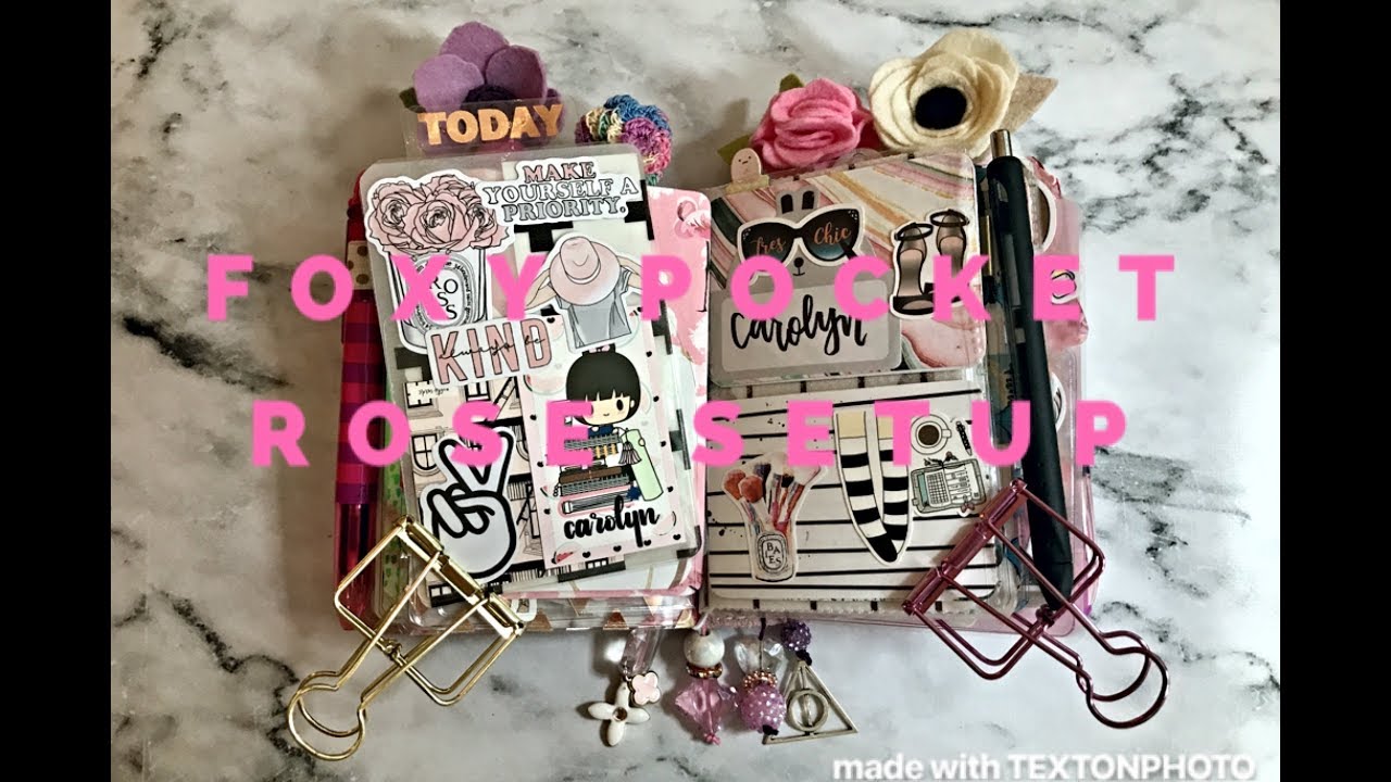 NEW Foxy Fix No. 2 Pocket Setup ROSE | SEPT 2017 - YouTube
