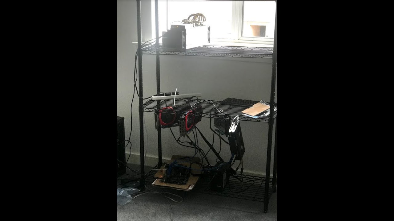 Showing my small Crypto Mining Farm July Update! - YouTube