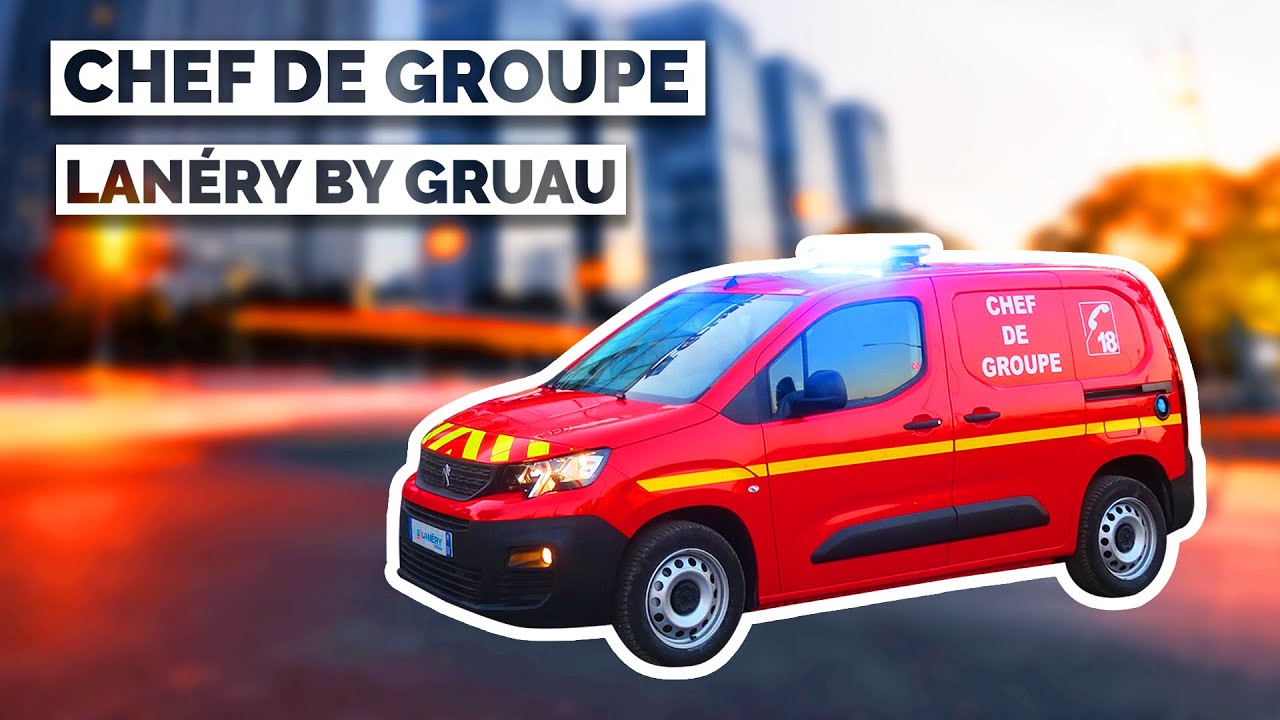 Véhicule Chef de Groupe - SDIS 57 - Lanéry by Gruau - Peugeot Partner ...