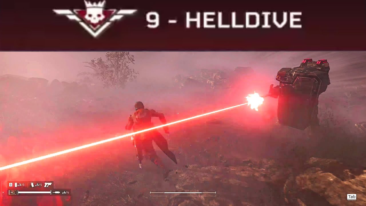 LvL 9 HELLDIVE solo SPEEDRUN - YouTube