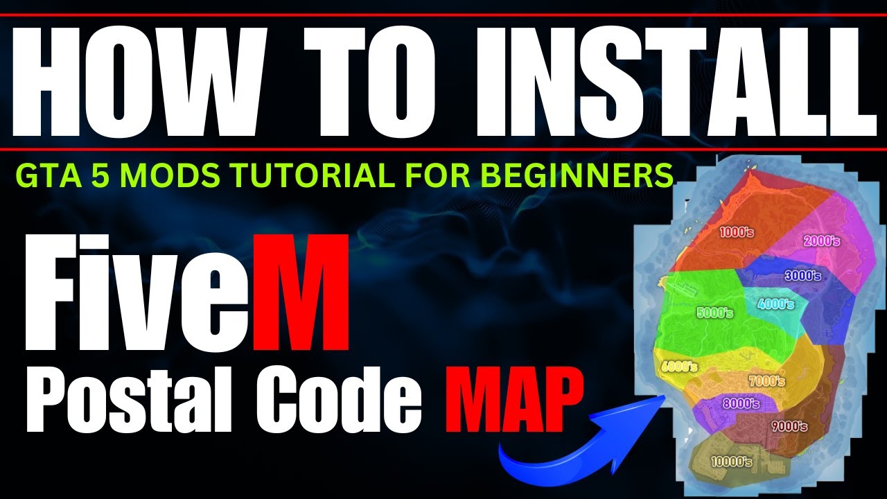 Get Ready for the Future of FiveM 2024 with This Postal Code Map Mod ...