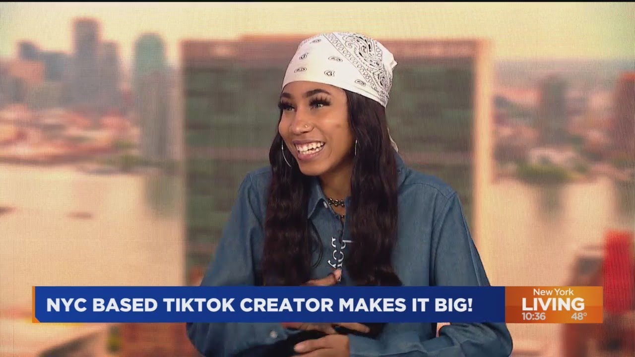NYC-based Tiktok creator talks about her rise to fame - YouTube