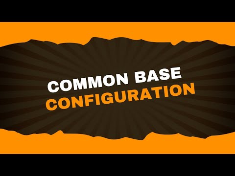 Common base configuration | Analog Electronics-1| Lecture-3 | Brainbox - YouTube