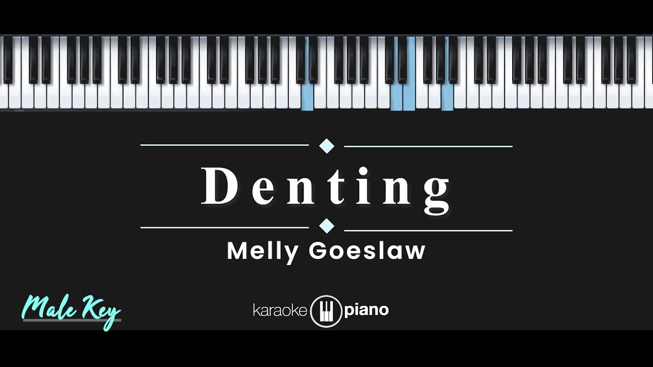 Denting - Melly Goeslaw (KARAOKE PIANO - MALE KEY) - YouTube