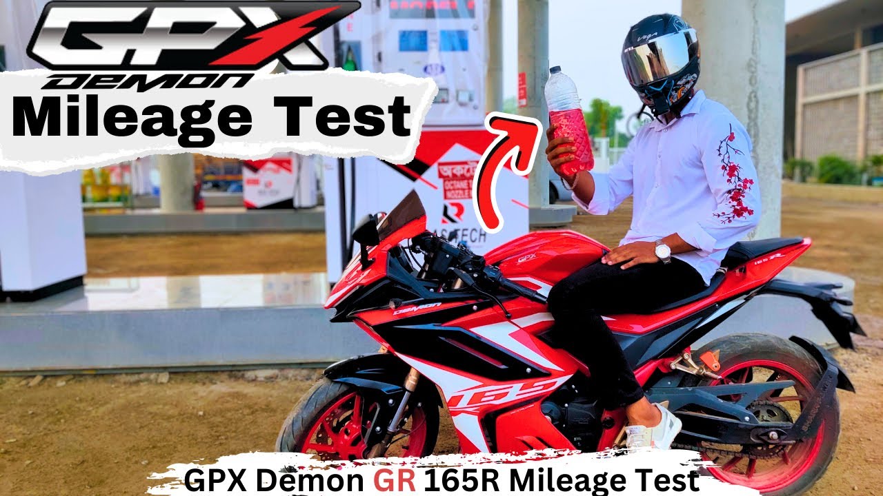GPX Demon GR 165R Mileage Test | Live Proof | Sifat OnTheWay - YouTube